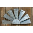 Galvanized Half Windmill Wall Art - Walmart.com