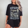 Deep Waters Shirt Christianity T Shirt Retro Christian Graphic Tee ...