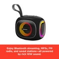 RadioShack Mini Wireless Speaker, Bluetooth 5.3, 10W, RGB, FM Radio ...