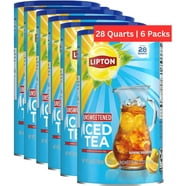 Lipton Instant Unsweetened Iced Tea Powder Mix, 30 qt (Pack of 2 ...