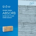Universal Multifold Paper Towels, Bulk (01840), Absorbency Pockets ...