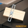POWERTEC Miter Slot Hardware Kit (Slot Bars, Brass Star Knobs, Screws ...