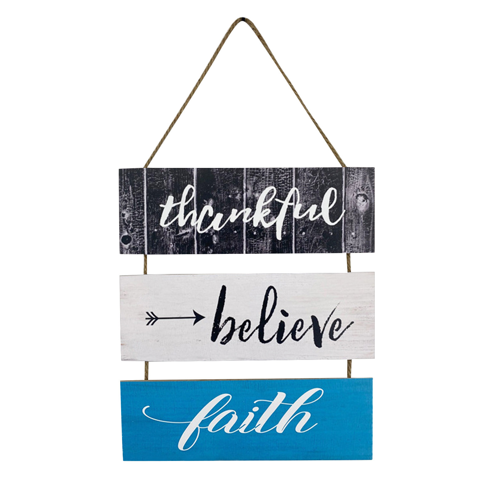 Decorative Pendant Decorative Wooden Signs Rustic Farmhouse Wooden Wall ...