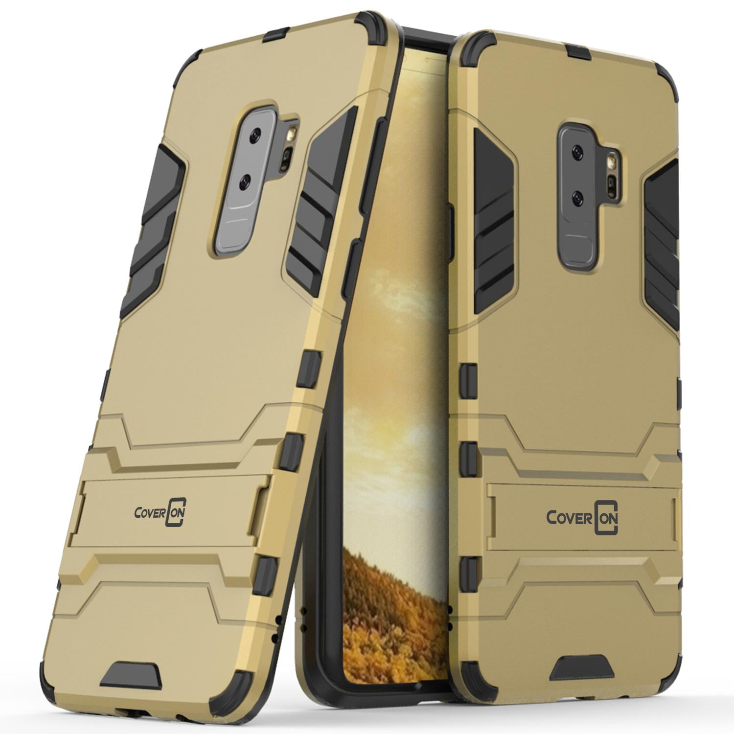 CoverON Samsung Galaxy S9 Plus Case, Shadow Armor Series Hybrid ...