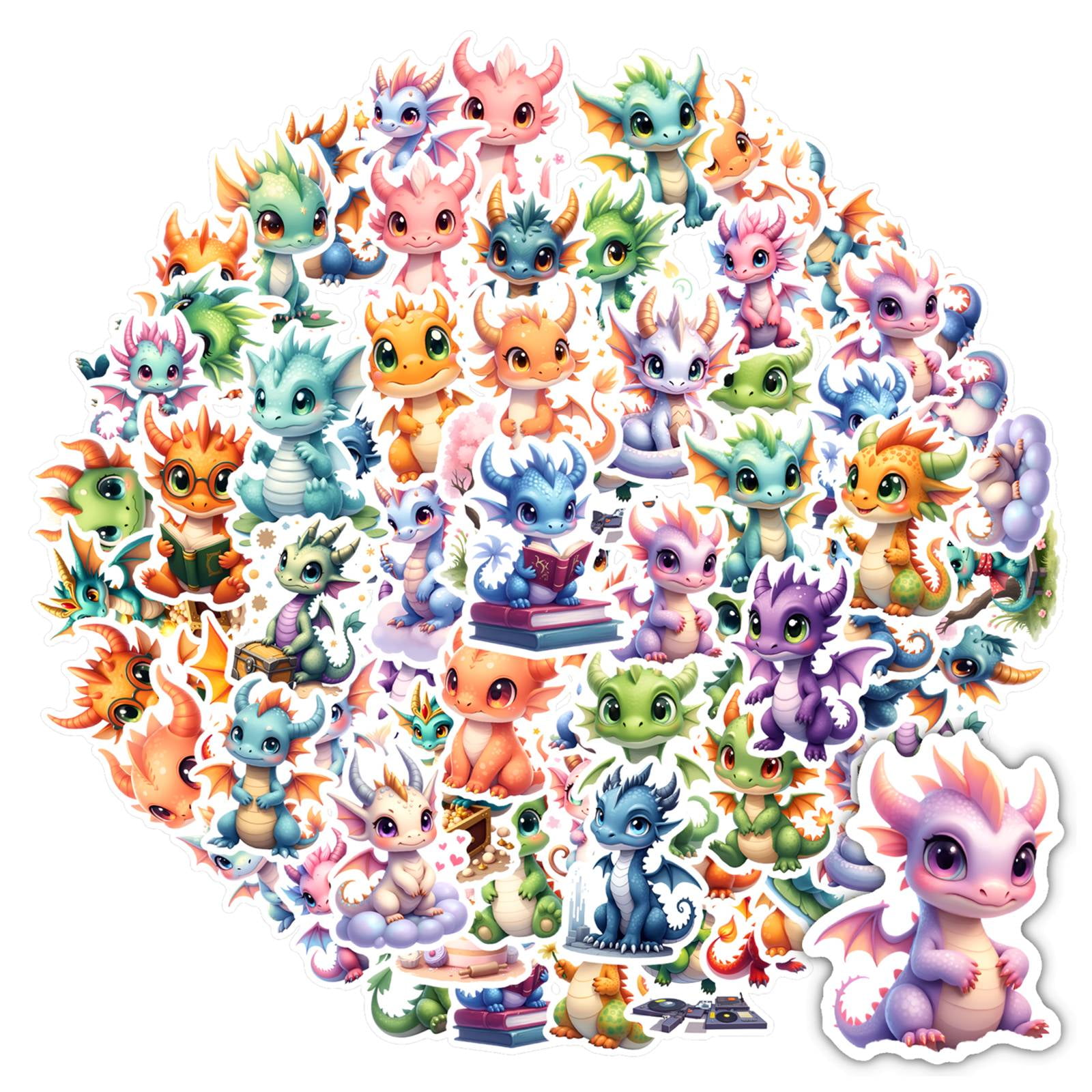 Click here for Yezdix 35pcs-50pcs Adorable Stationery Stickers Fa... prices