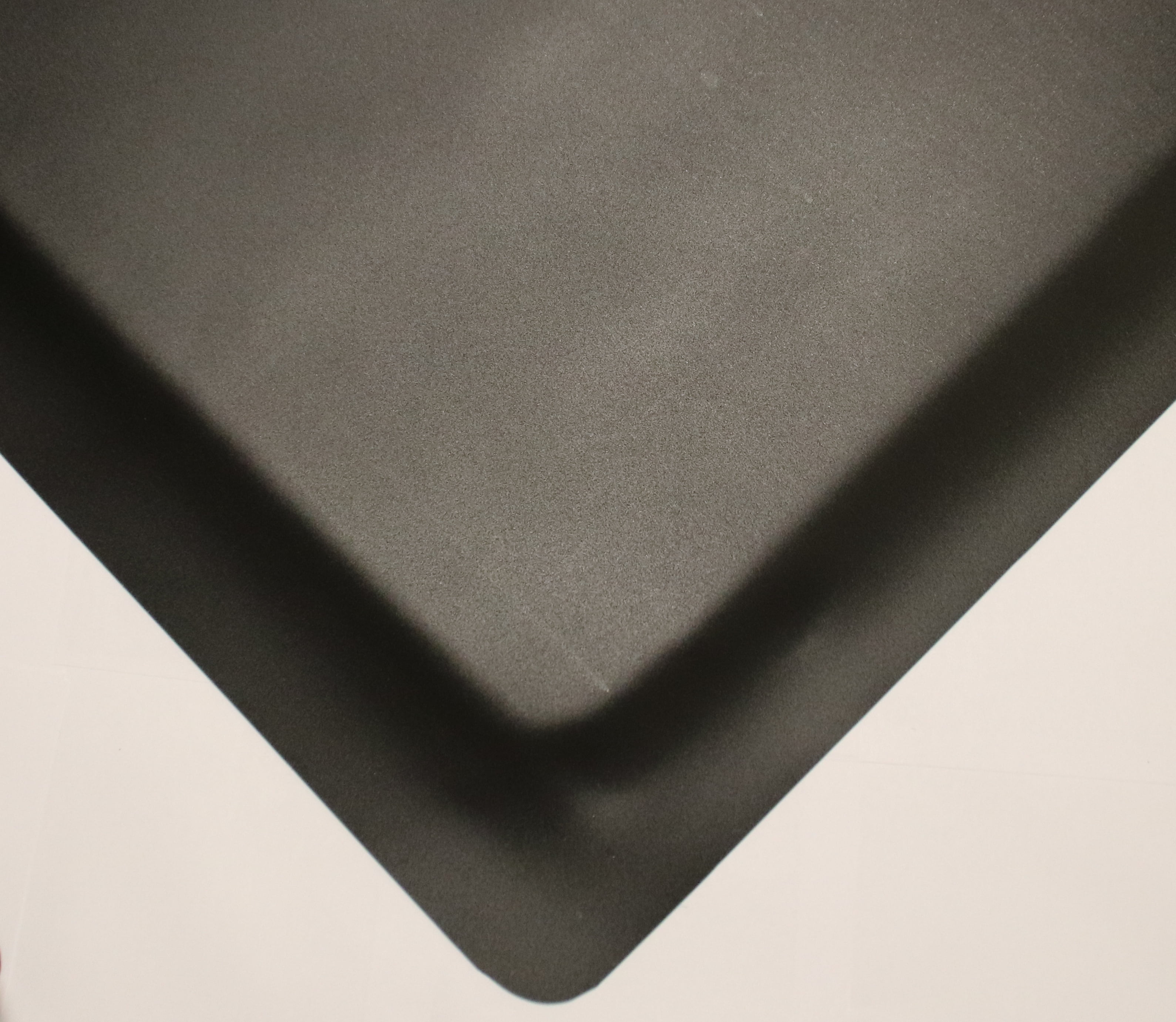 24" Wide, Rhino Mats, Industrial Smooth Anti-Fatigue Mat, Black, 1/2 ...