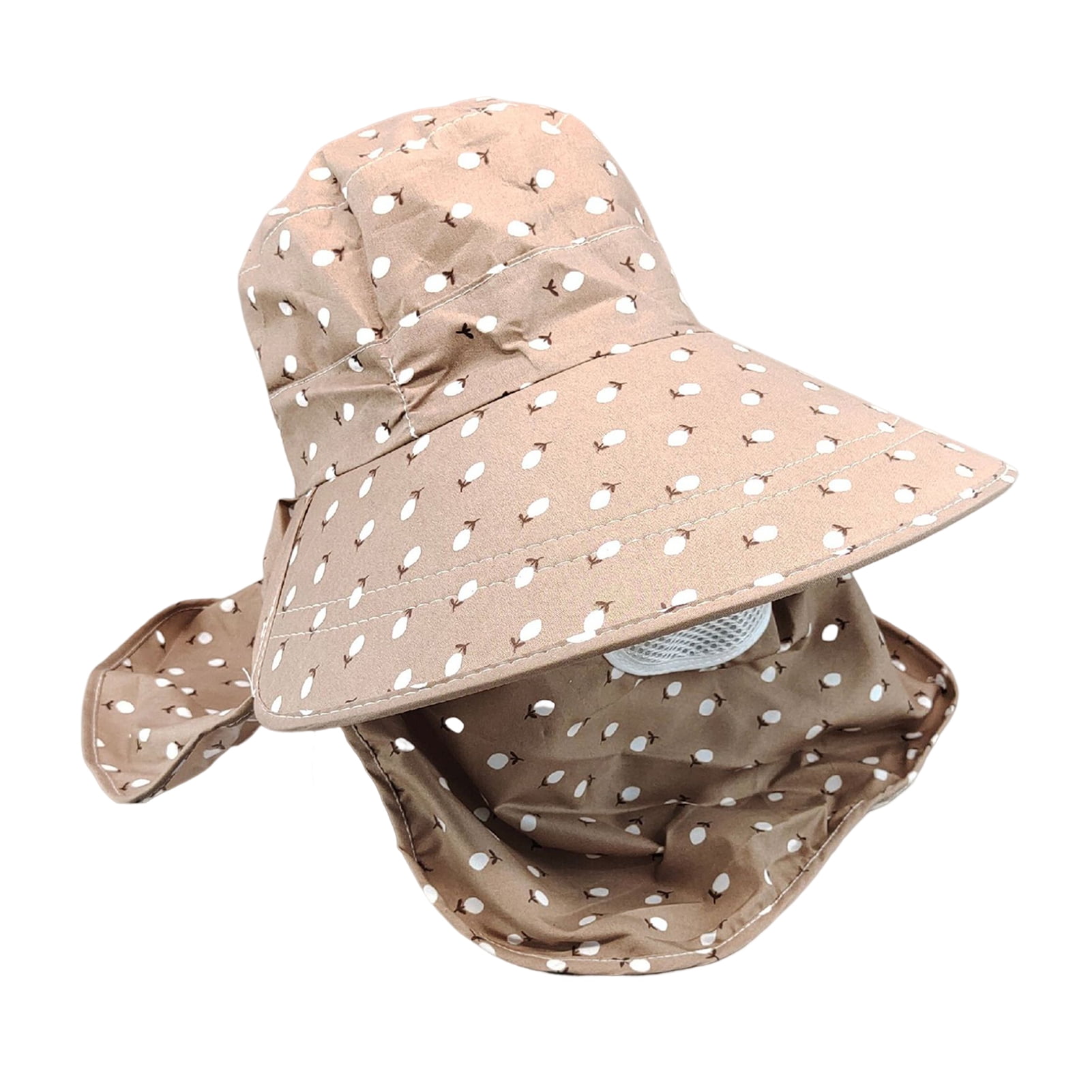 Sun Cap UPF 50+ Outdoor Hiking Hat with Removable Mesh Face Neck Flap ...