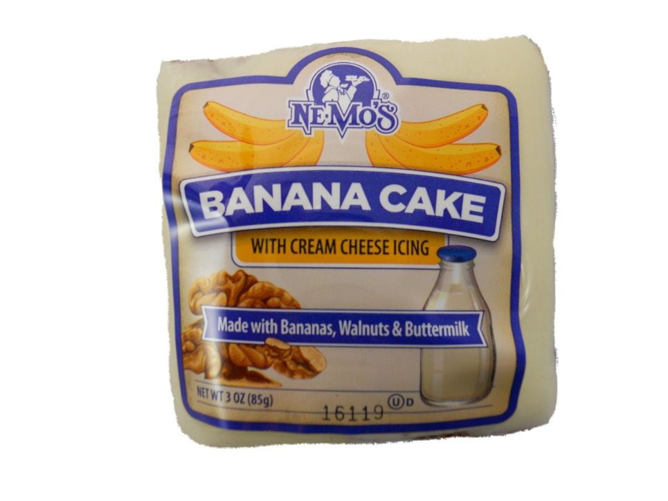 Nemo's Cake Banana Square 6cut (PACK OF 6) - Walmart.com
