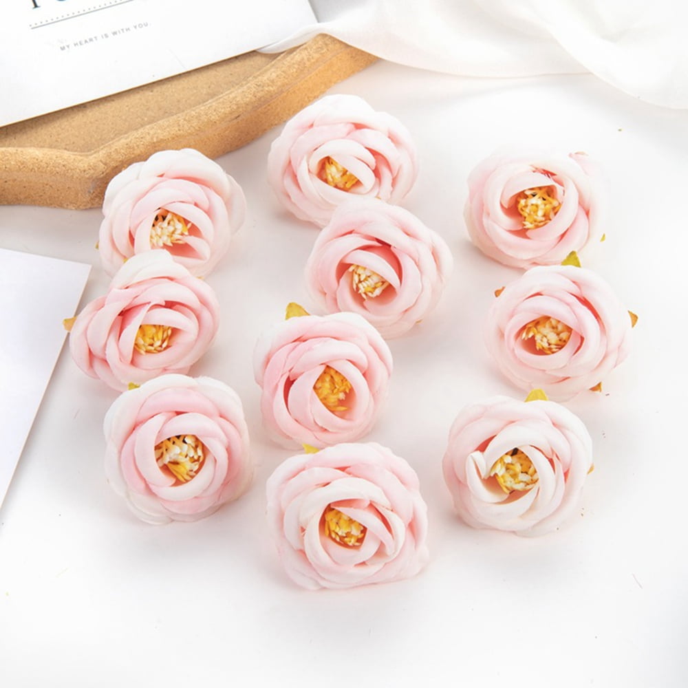 10 Packs Vintage Simulation Rose Flower,Silk Flower Shooting Props ...