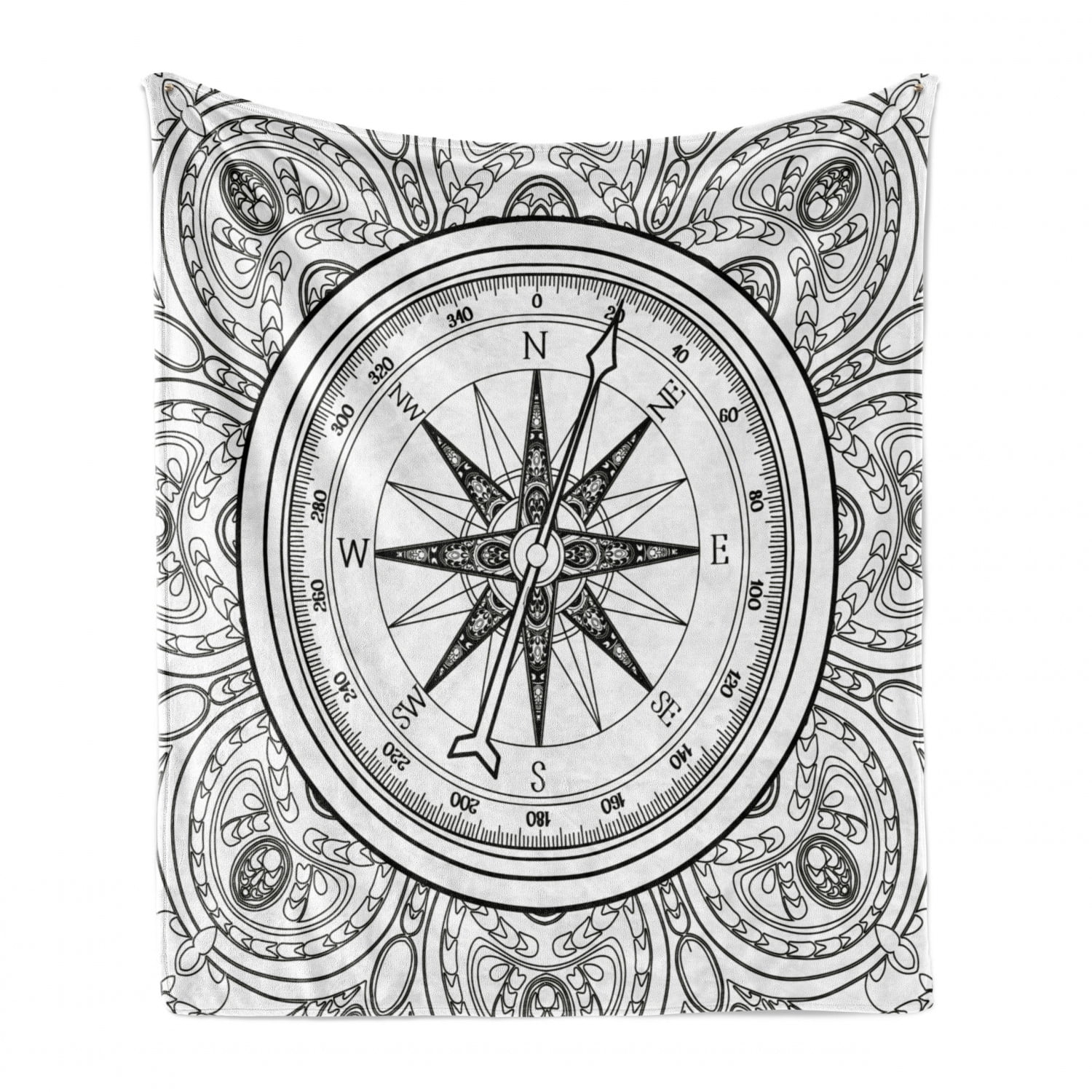 Coloring Pages Compass Rose