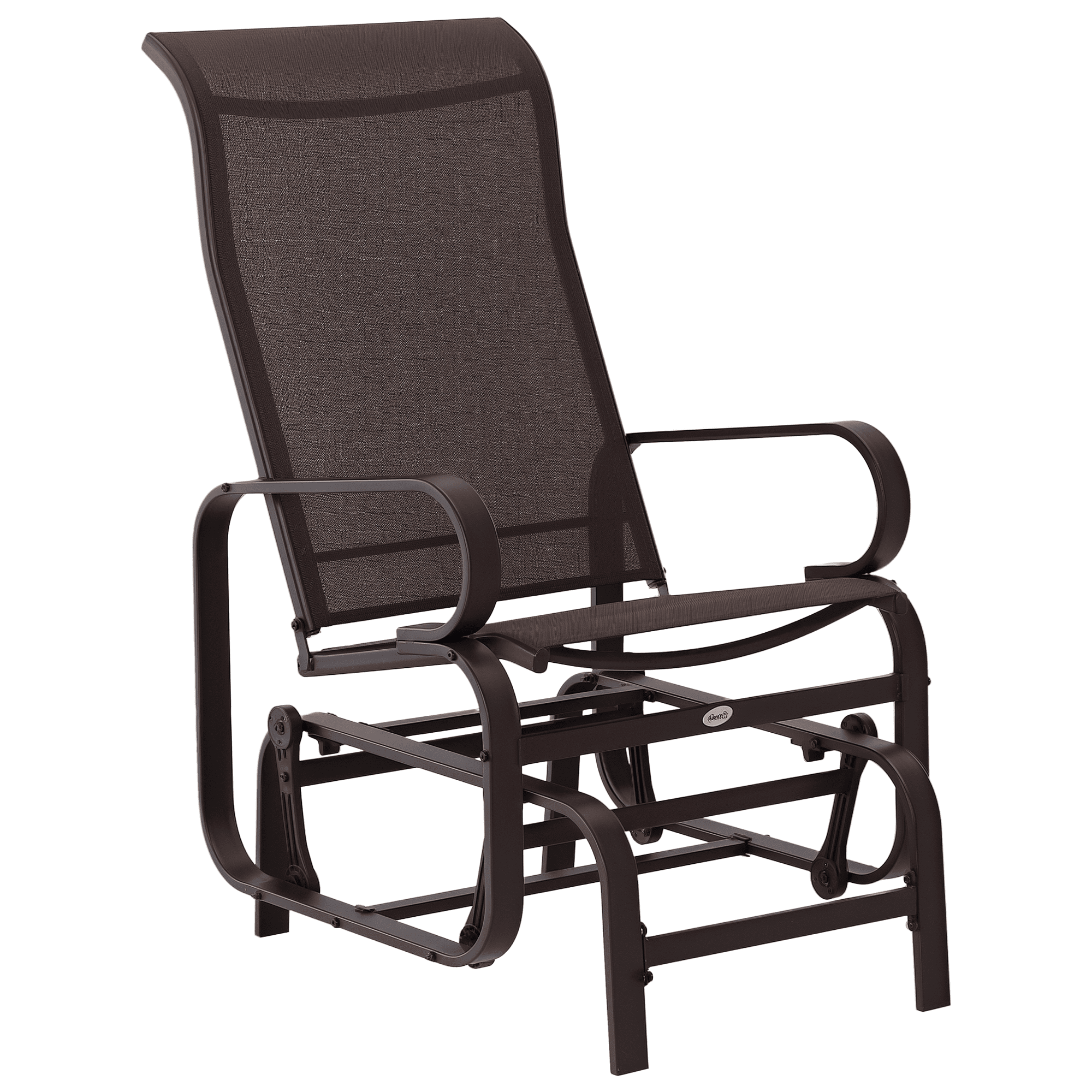 Click here for Outsunny Outdoor Mesh Glider Chair For Porch Garde... prices