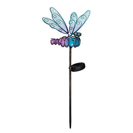Regal Art & Gift Mini Solar Dragonfly Stake, Blue | Walmart Canada