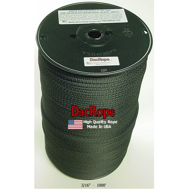 1000' - 3/16" Ham Radio Antenna Support Rope - First Quality Polester ...