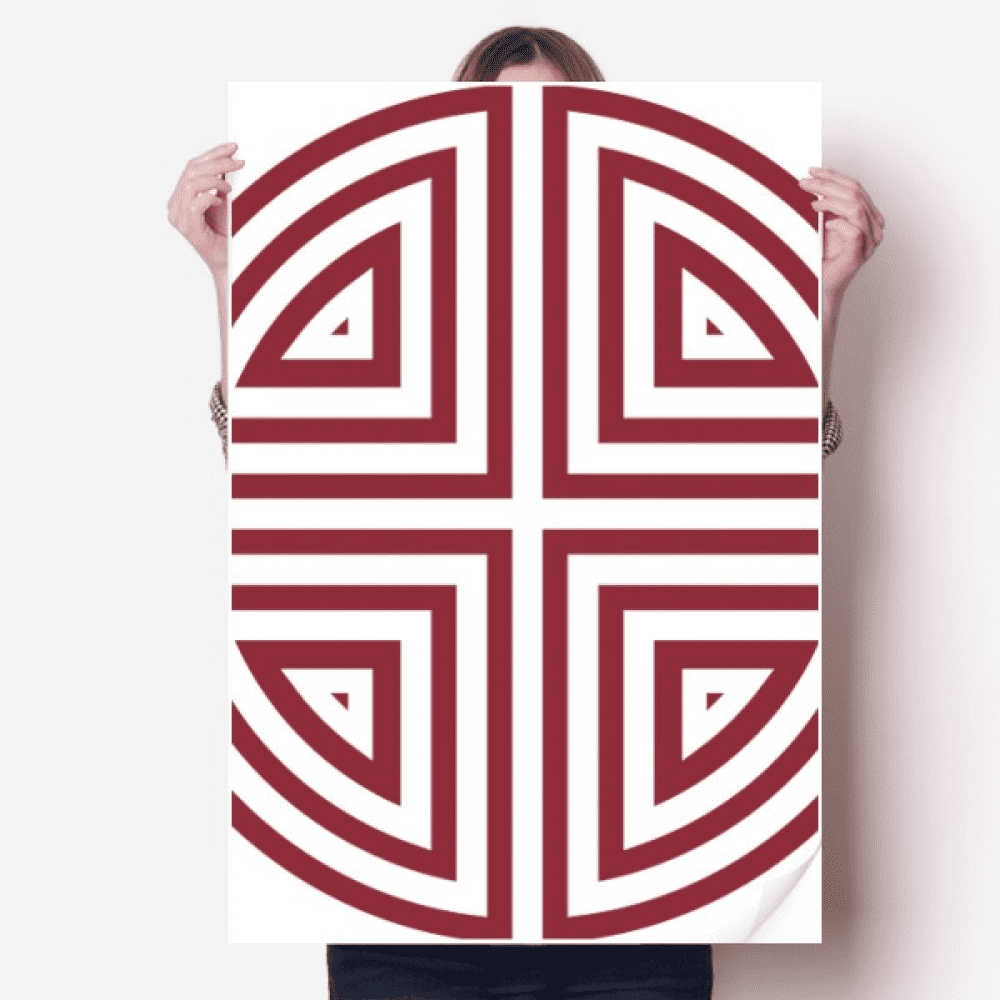 Traditional Four China Chinese Symbol Sticker Decoration Poster ...