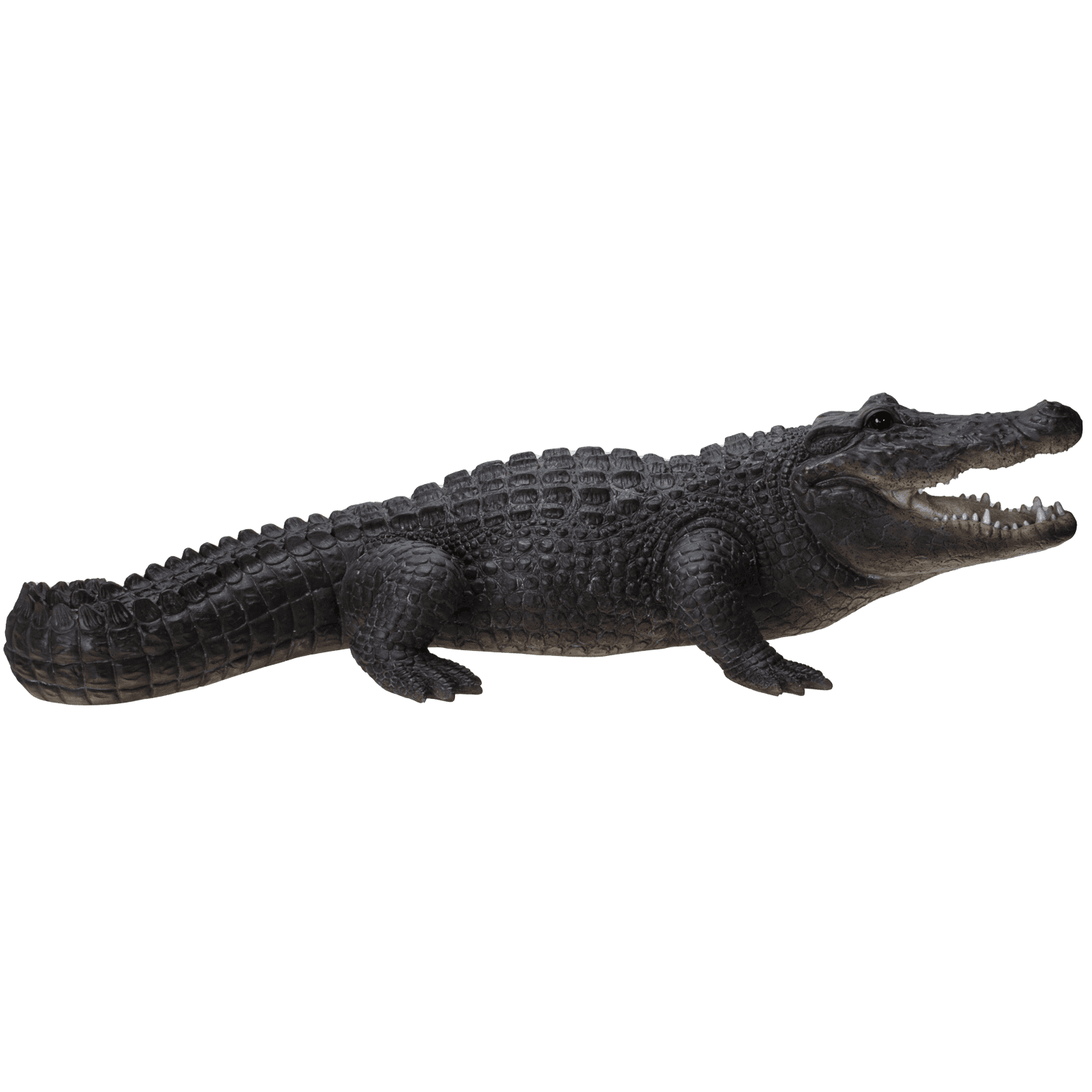 Pacific Giftware Realistic Alligator Resin Statue, Hand Painted, 31.5 ...