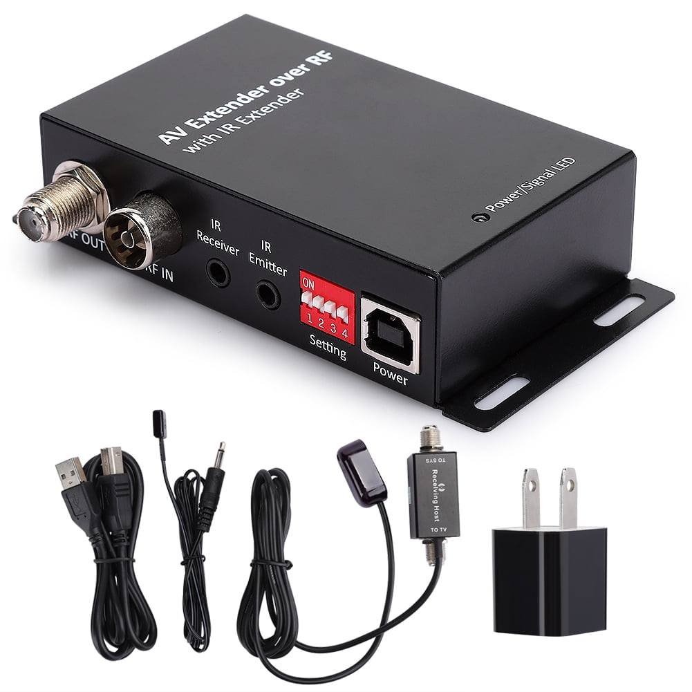 Decodificador digital TV Box RF AV Extender Repetidor Adaptador ...
