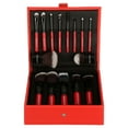 SHANY Vanity Vox- 15 Pc Premium Cosmetics Brush Set with Stylish ...