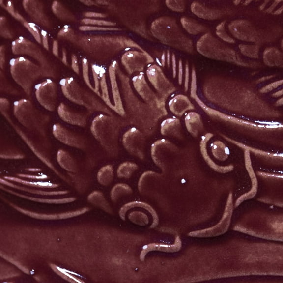 AMACO Low Fire Gloss Glaze, LG-34 Red Brown, Transparent, Pint ...