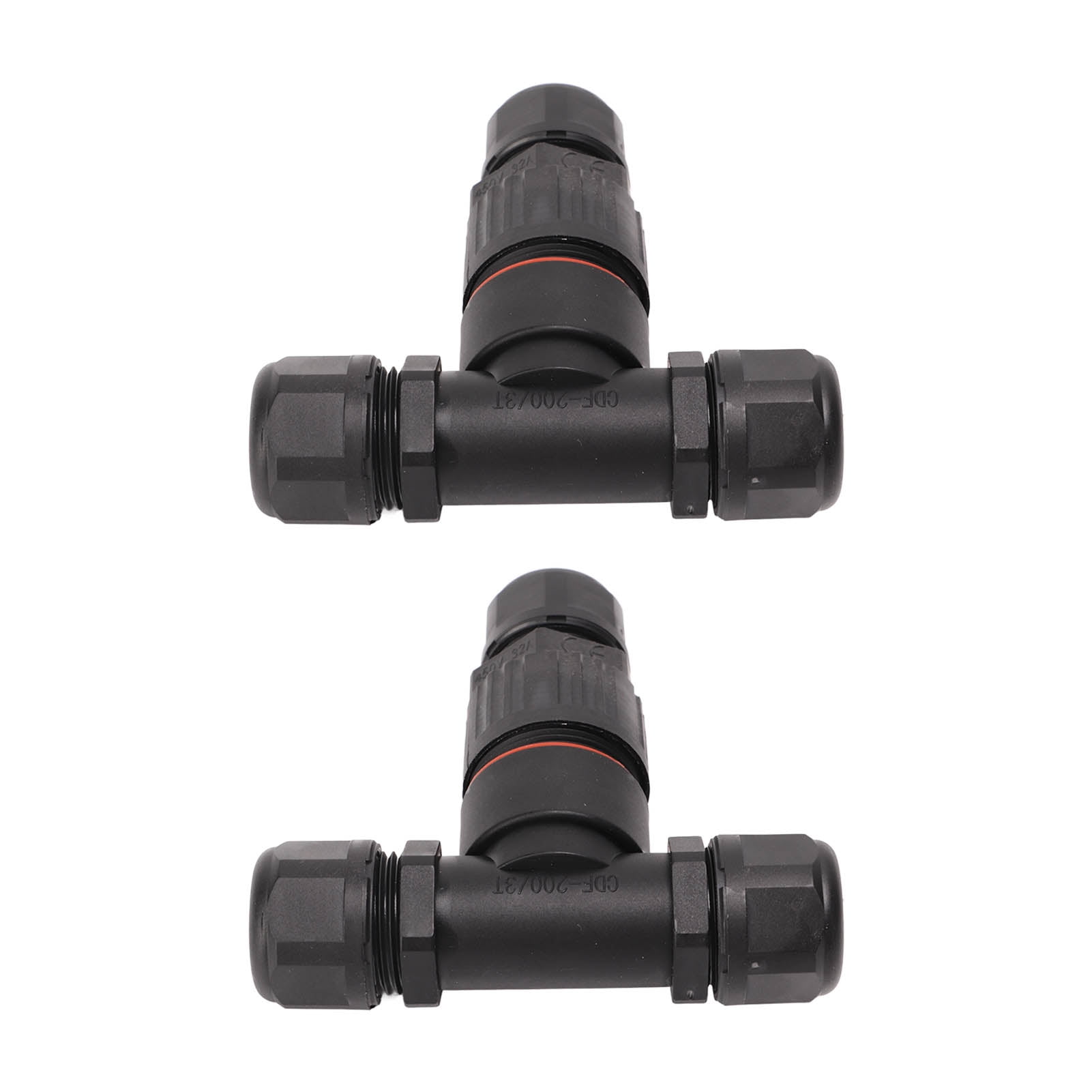 Conector de cable en forma de T 5 pines 450V 32A Resistente al desgaste ...