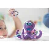 Nuby Purple Octopus Hoopla Bath Toy with 3 Tossing Rings for Baby ...