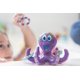 Nuby Purple Octopus Hoopla Bath Toy with 3 Tossing Rings for Baby ...