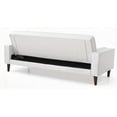 Andrews G847A-S Sofa Bed by Glory Furniture - White, 30'H x 85'W x 34'D ...