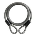 Hyper Tough Covered Flexible Open Loop Cable Lock, 1/4 in Wide x 72 in ...