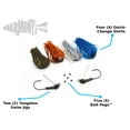 Harmony Fishing Tungsten Swim Jig Set with Quick-Change Skirts 2 Jigs ...