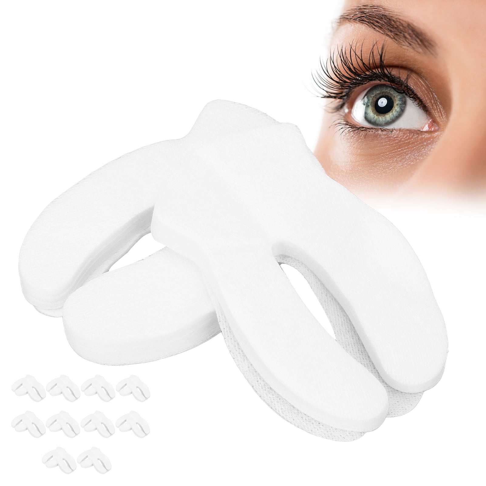 Rdeghly Disposable Eye Sheet,1000pcs Disposable Eye Paper Silk Fabric U ...