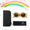 FEISEDY Cute Round Sunglasses for Kids Girls Boys Babies UV400 ...
