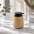 Refillable Ceramic Soap Dispenser Press Type Bathroom Kitchen Hand ...