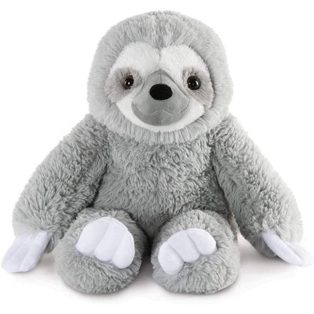 EAYY Sloth Plush - Oh So Soft Sloth Stuffed Animal, Gray, 18 Inch Sloth ...