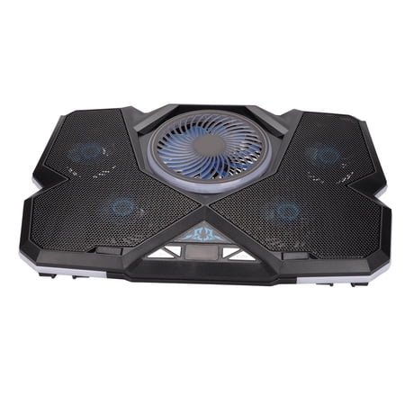 Laptop Cooling Pad, Ergonomic High Speed Silent Fans Dual USB Ports 7 ...