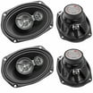Infinity REF467F Reference Series 4" x 6" 2-Way 135W Peak 3-Ohm Coaxial ...