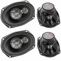 Infinity REF467F Reference Series 4" x 6" 2-Way 135W Peak 3-Ohm Coaxial ...