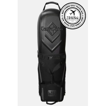 Caddymatic Golf Club Hard Top Shell Padded Travel Cover with Wheels ...