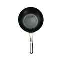 Ozark Trail 9.5 inch Camping Frying Pan Black Carbon Steel with Folding ...