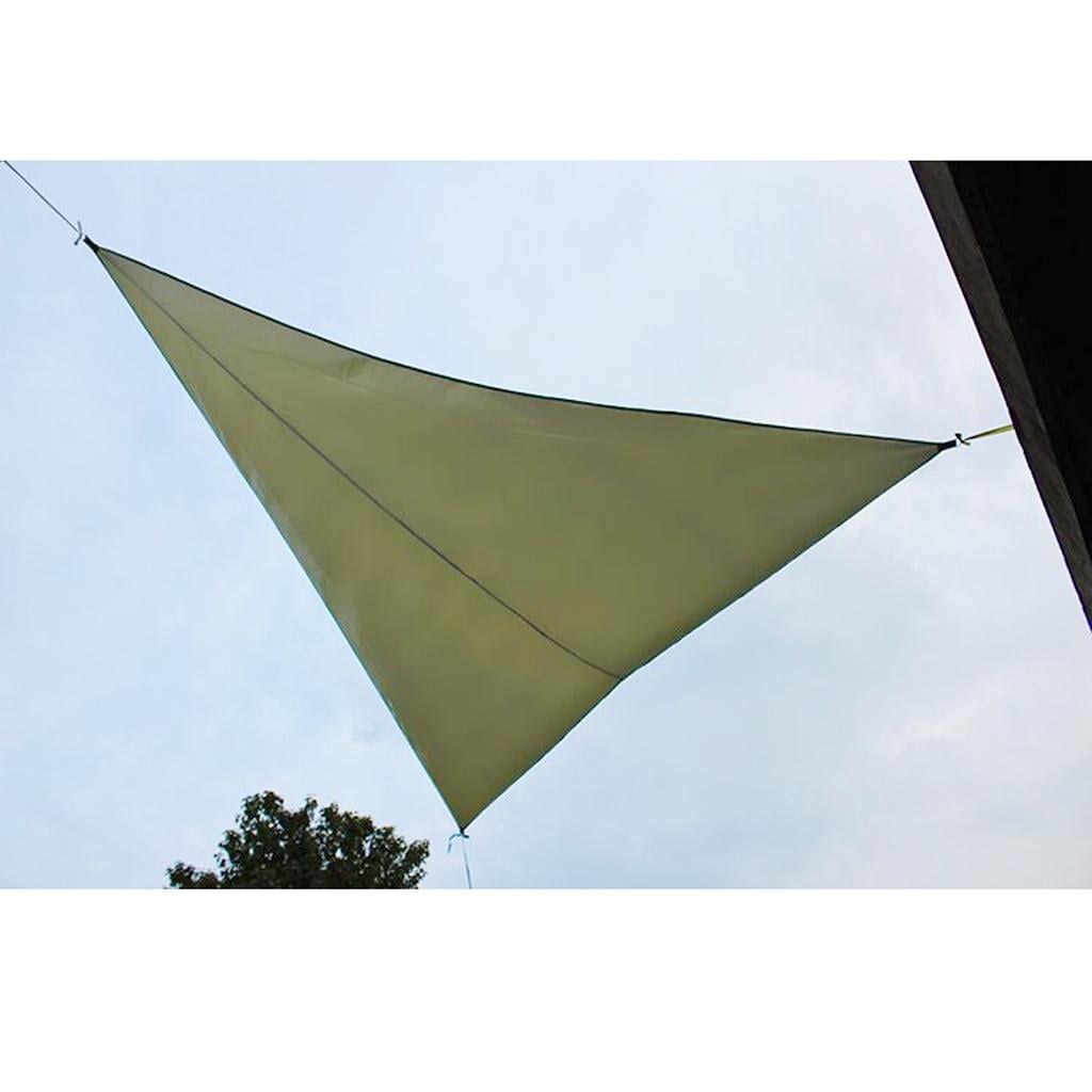 Heavy Duty Triangle , Patio Beach Garden Yard Outdoor Canopy Cover ...