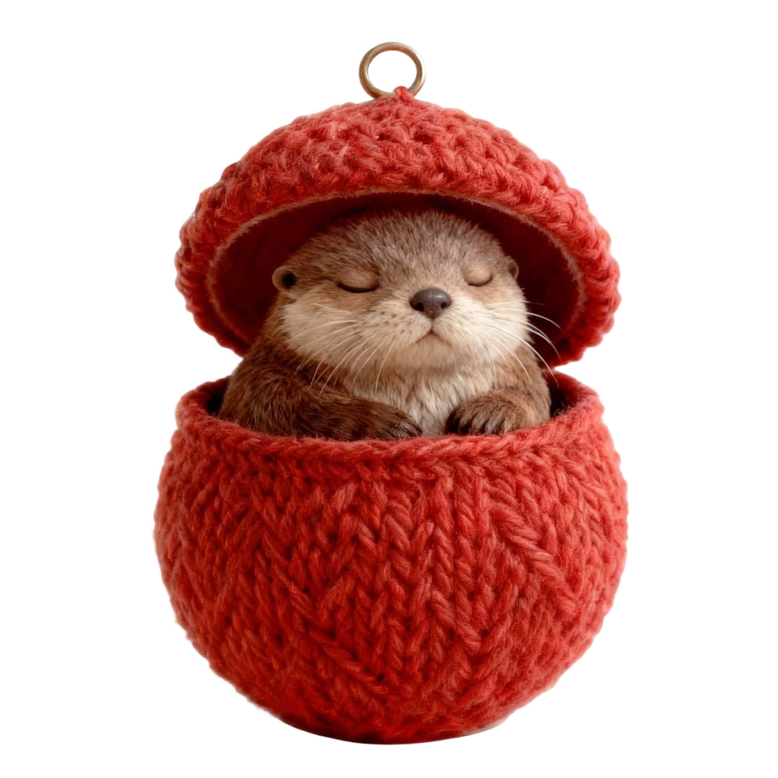 Click here for Cheapark Knit-Ball Woodlands Animal Acrylic Orname... prices