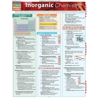 Chemistry Easel Book : a QuickStudy Reference Tool - Core Essentials, Periodic Table, Lab ...