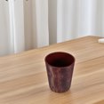 RENACLIPY Large Capacity Vintage Woodgrain Trash Can for Home Office ...