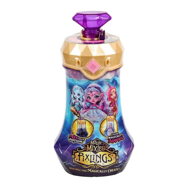 Magic Mixies Pixlings Doll -Pink, Single PK, Ages 5+,Pixling Doll ...