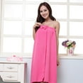 Diuryce Microfiber Towels Soft Bath Towel For Women Stripe Sauna Spa