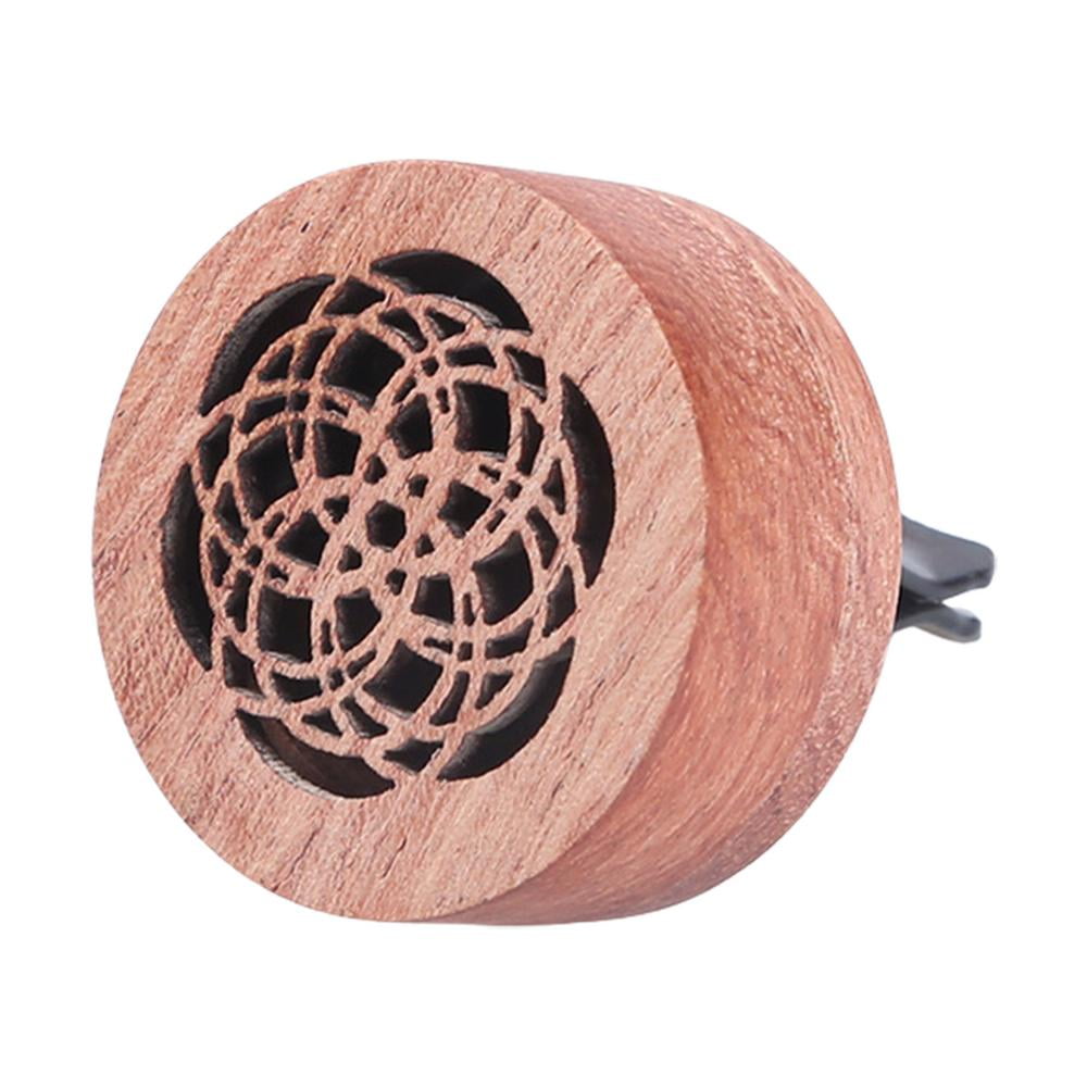 Essential Oil Car Diffuser Wooden Float Diffuser Small Box - Walmart.com