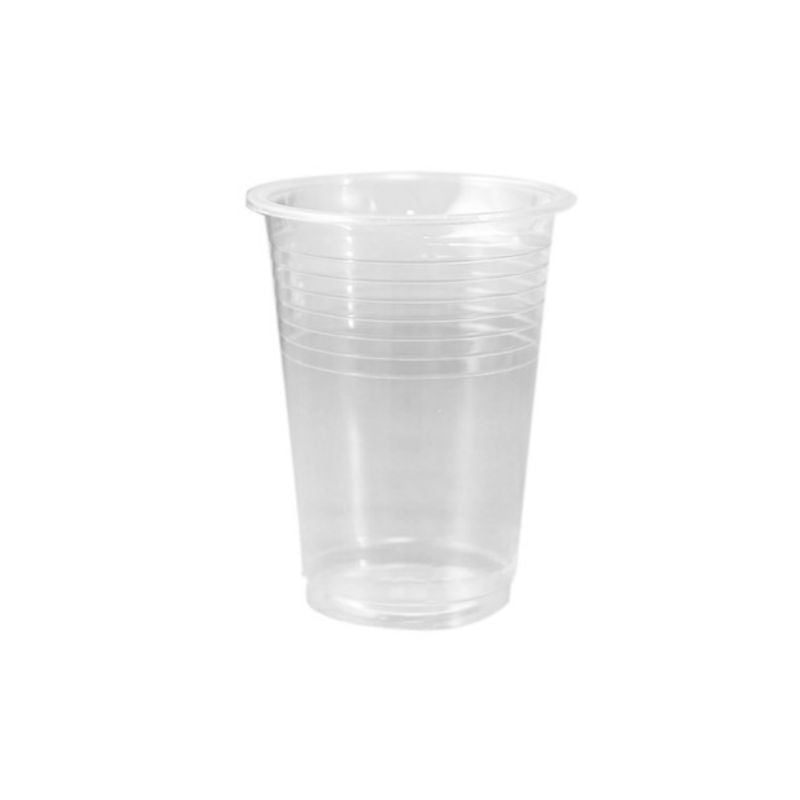 Vasos desechables de plástico transparente [50 piezas] JAMW Sencillez ...