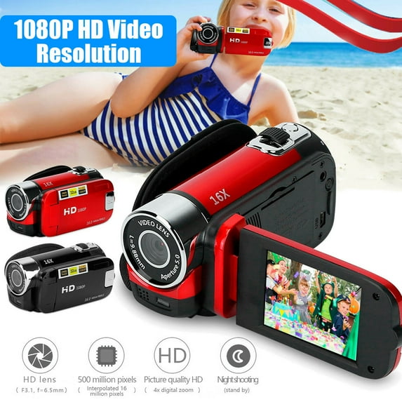 BASSTOP Video Camera Camcorder Digital YouTube Vlogging Camera Recorder ...