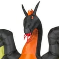Airblown Inflatables 9FT Large Animated Halloween Dragon, Outdoor ...