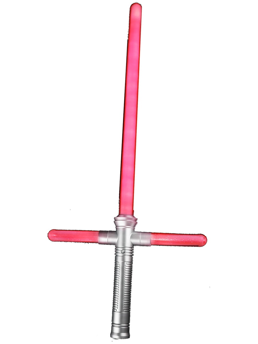 Rhode Island Novelty Galaxy Wars 3-Bladed Red Light Sword Laser Saber ...