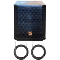 Proreck SP-12X Active Powered PA DJ Subwoofer, 12 inch, 1000W, Class-D ...