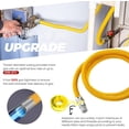 1-Pack 72 in. Flexible Gas Line Kit, Stainless Steel, 5/8 in. OD, for ...